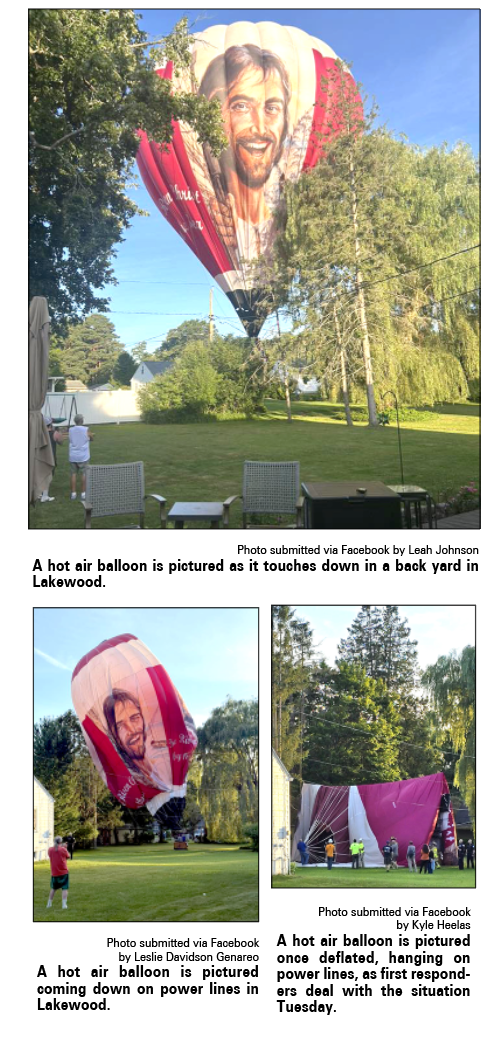 5 Escape Injury In Balloon Mishap | News, Sports, Jobs - Observer Today